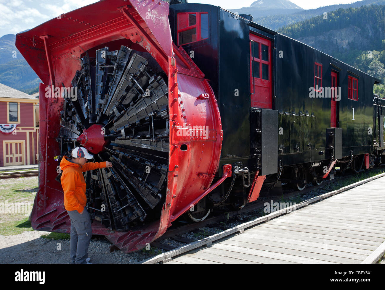 Alaska locomotive hi-res stock photography and images - Alamy