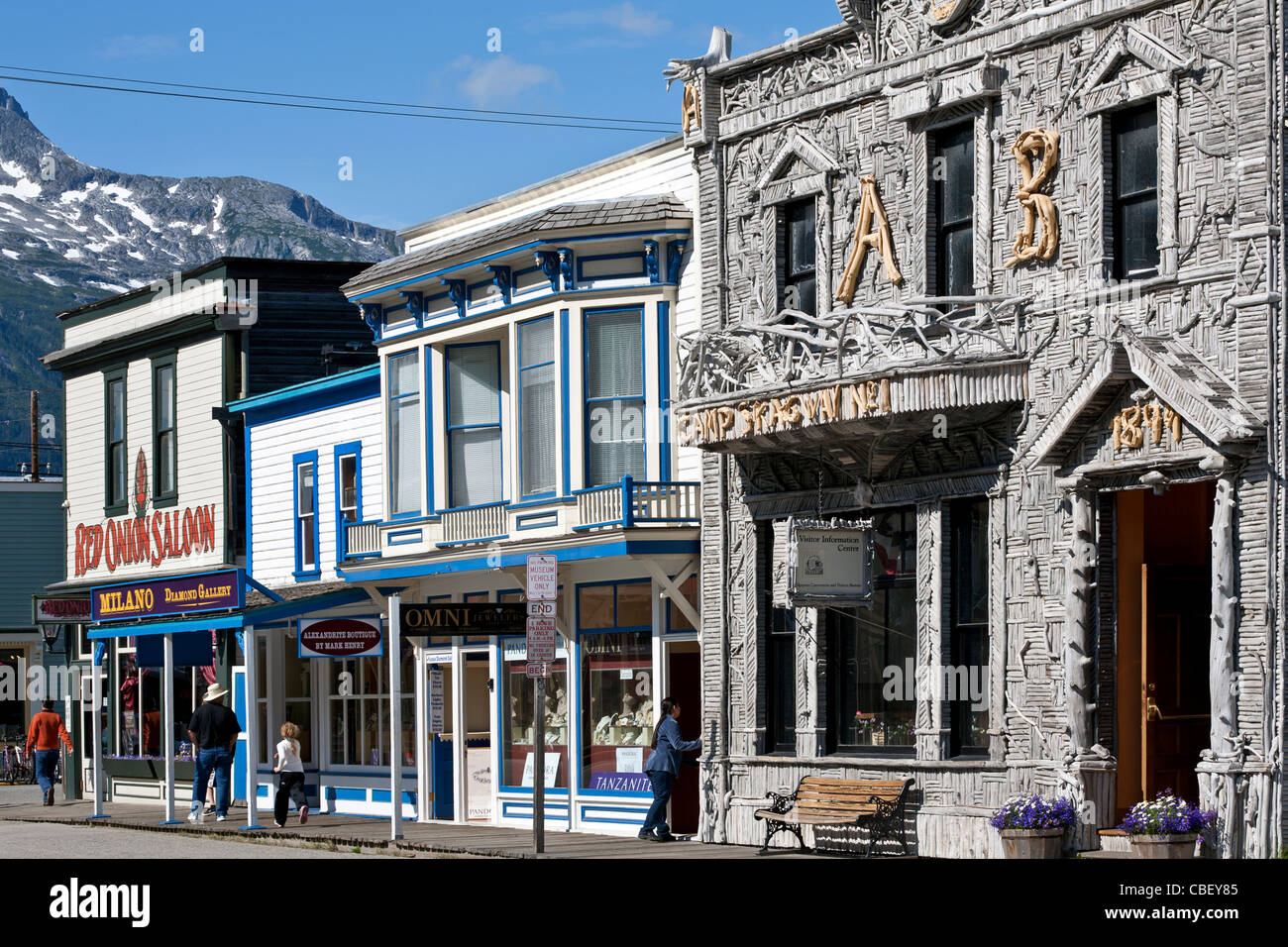Skagway town arctic brotherhood hi-res stock photography and images - Alamy