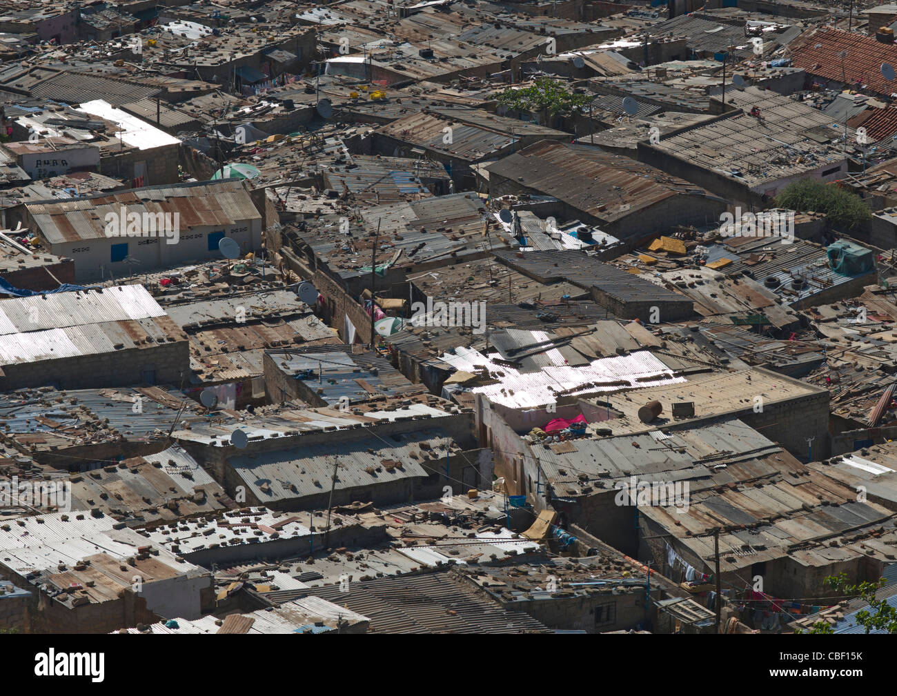 Shanty Town In Luanda, Angola Stock Photo - Alamy