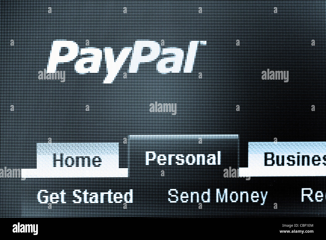 Computer shot screenshot homepage hi-res stock photography and images ...