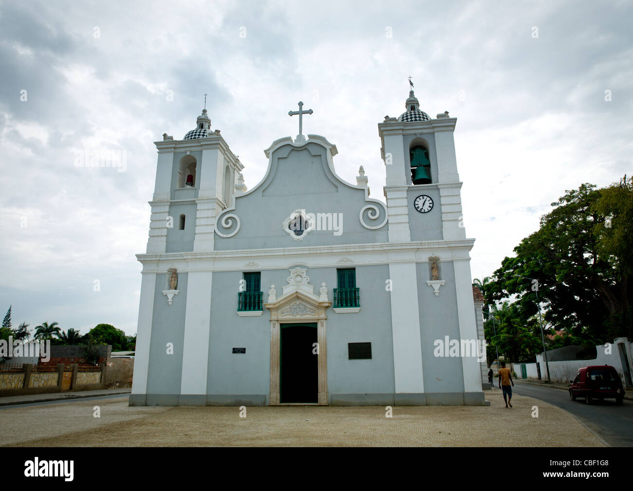 Church In Benguela, Angola Stock Photo - Alamy