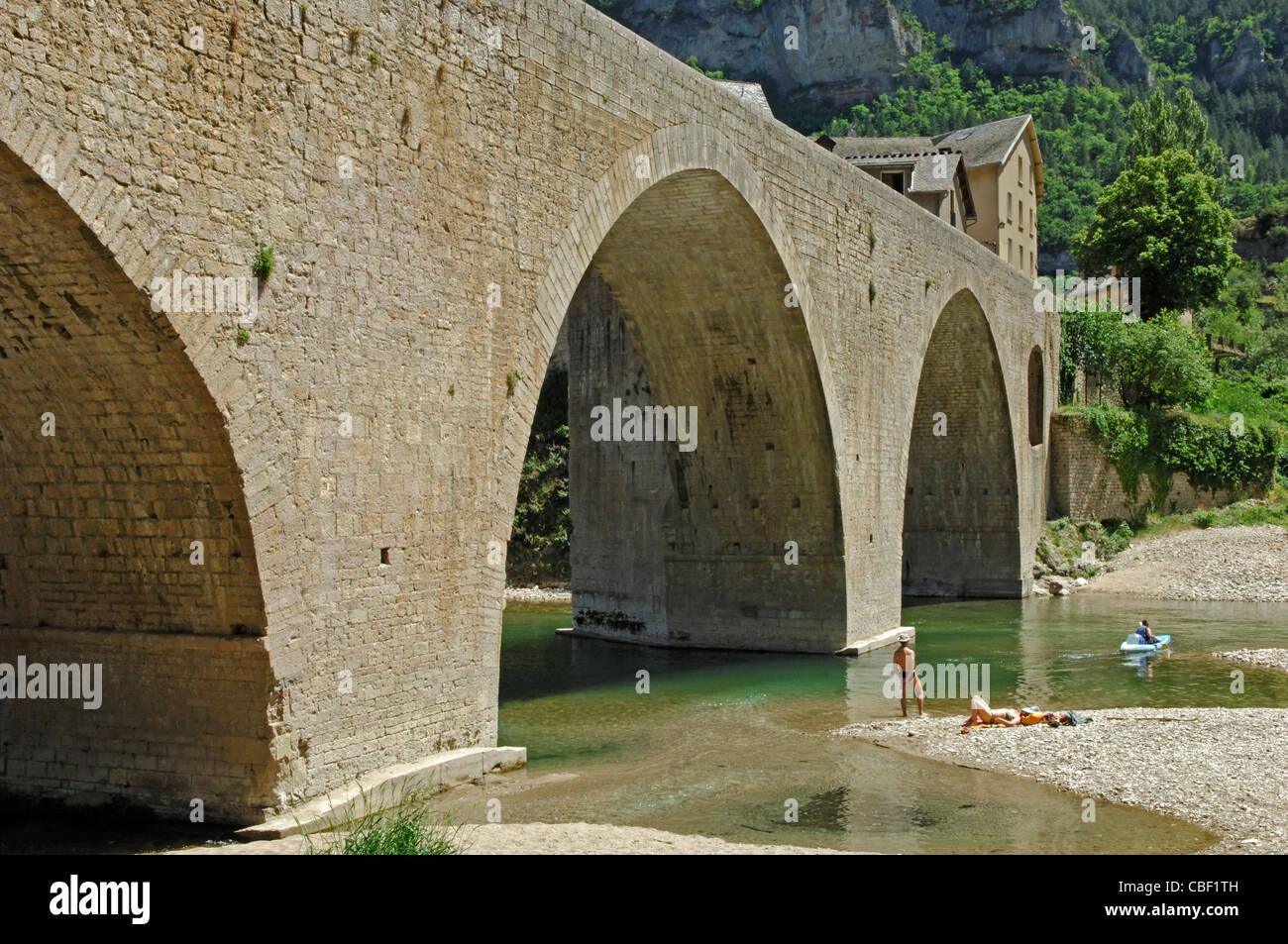 Gorges tarn bridge hi-res stock photography and images - Alamy