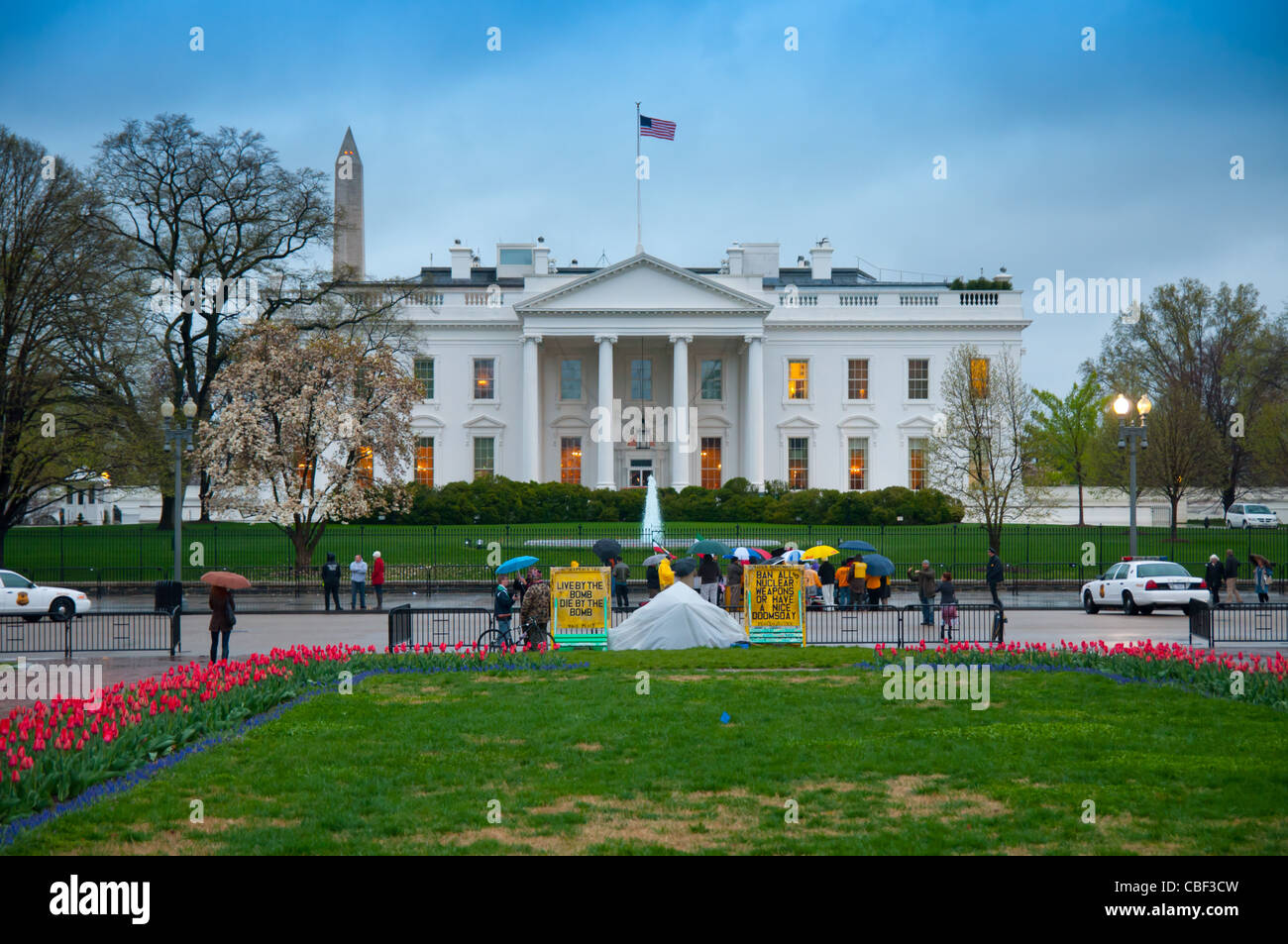 The White House in Washington DC in spring time Stock Photo - Alamy