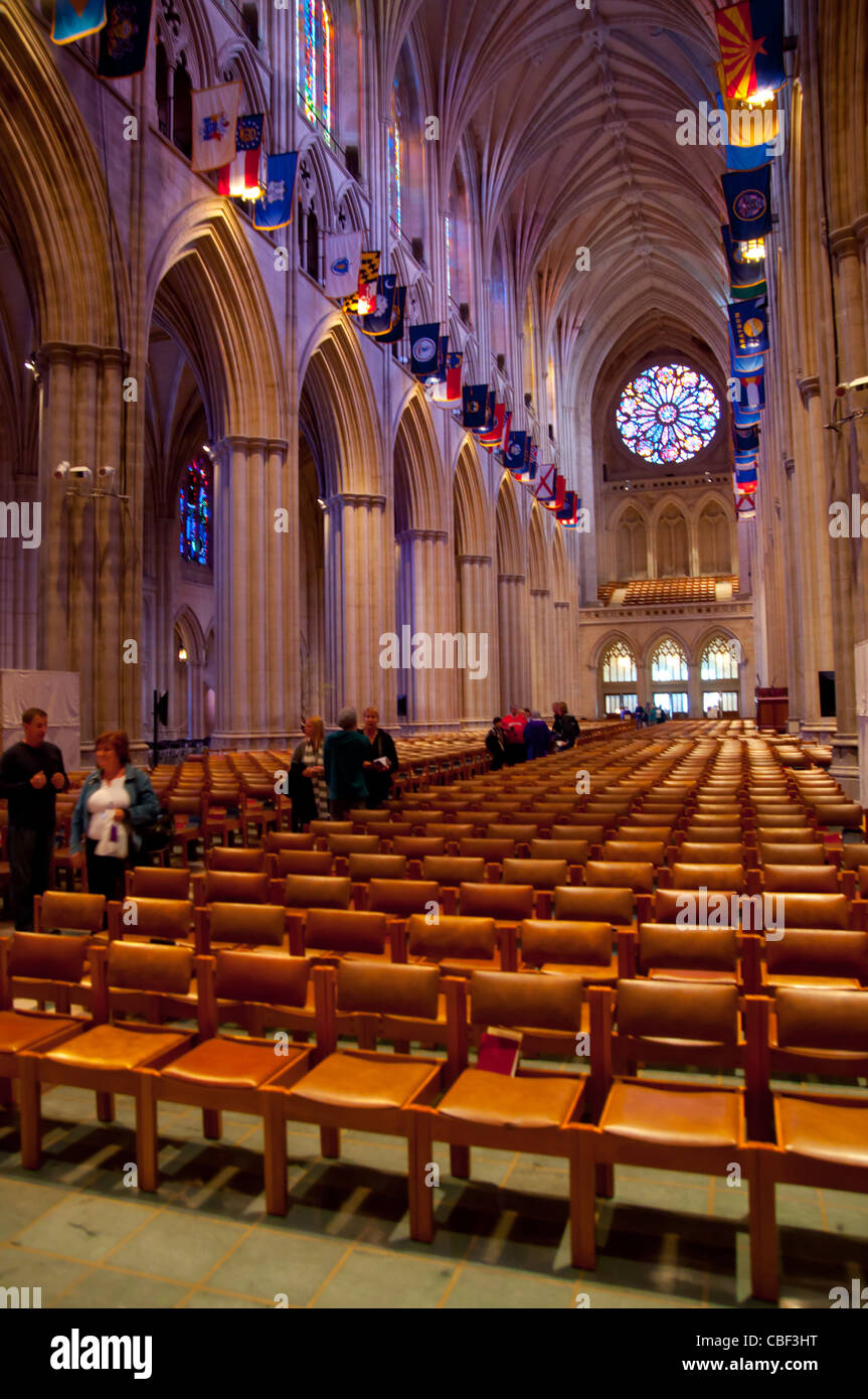 Interior washington national cathedral hi-res stock photography and ...