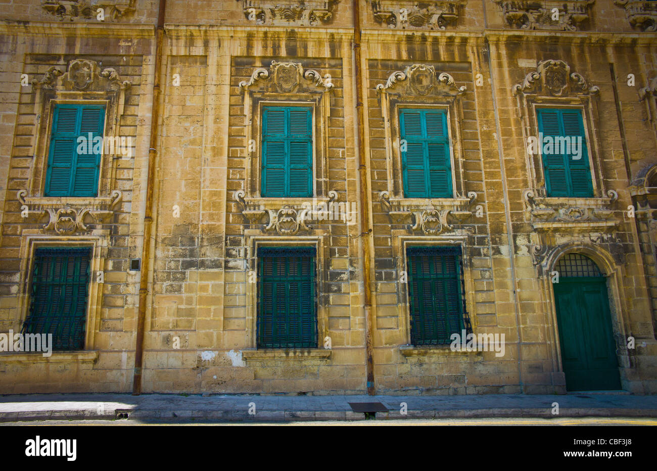 MALTENMAI Malta in May, One of the many palaces of Malta Stock Photo ...