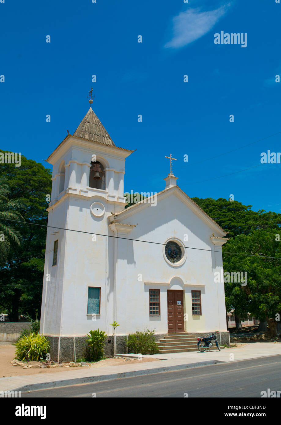 Church In The Village Of Dombe Grande, Angola Stock Photo - Alamy
