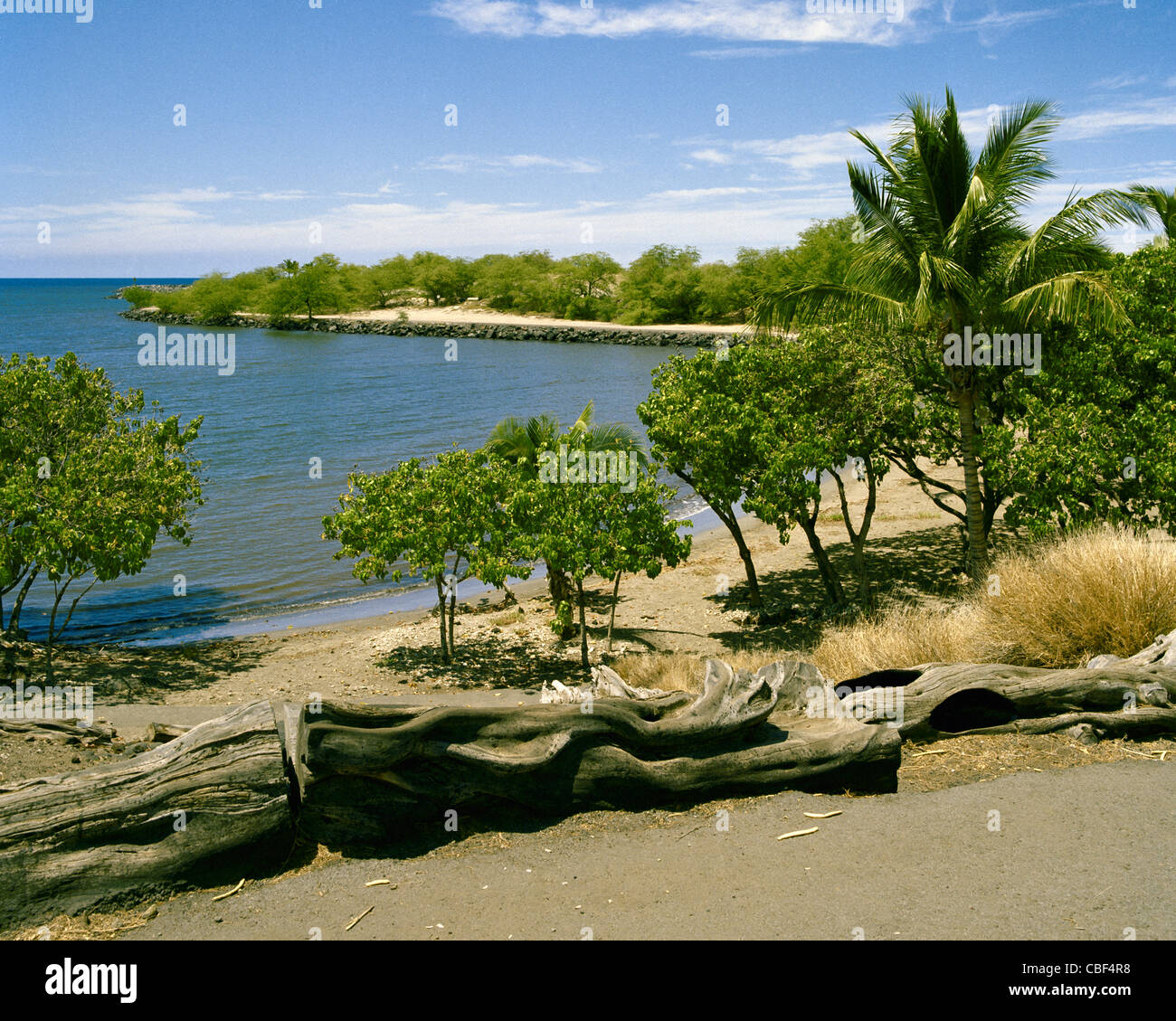 Hale o Kapuni Heiau dedicated to the shark gods submerged off Kawaihae ...