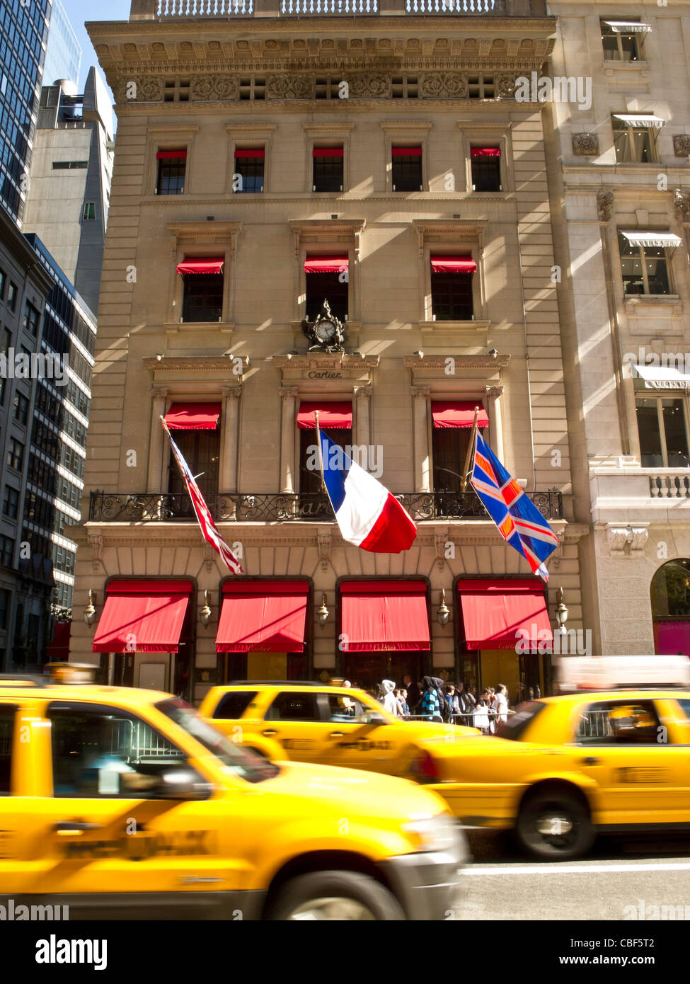 The Cartier Mansion is a Landmark on Fifth Avenue in New York City, USA ...