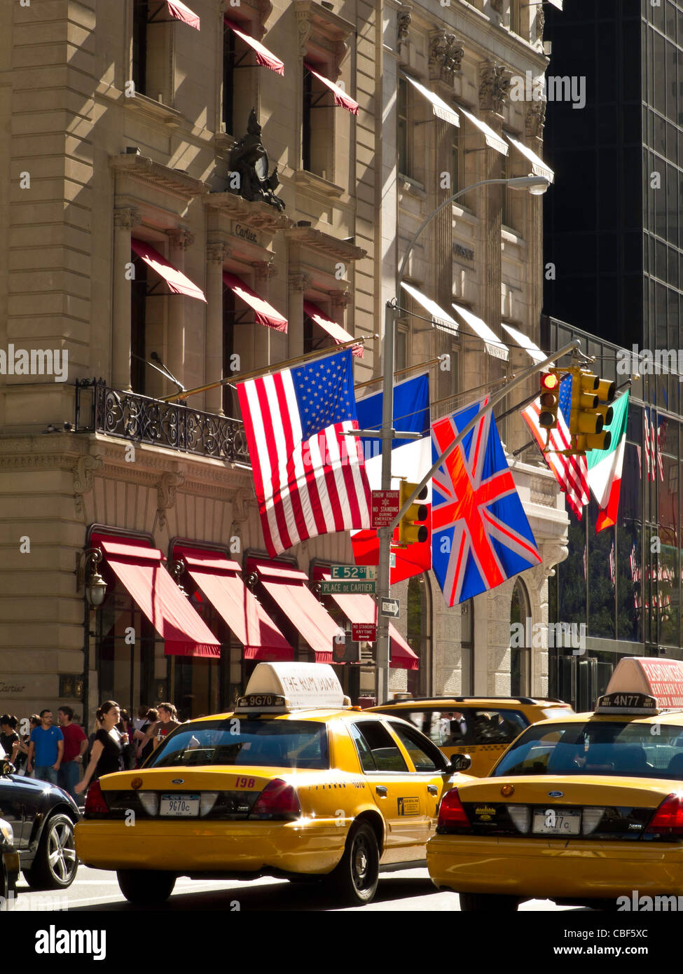 The Cartier Mansion is a Landmark on Fifth Avenue in New York City, USA ...