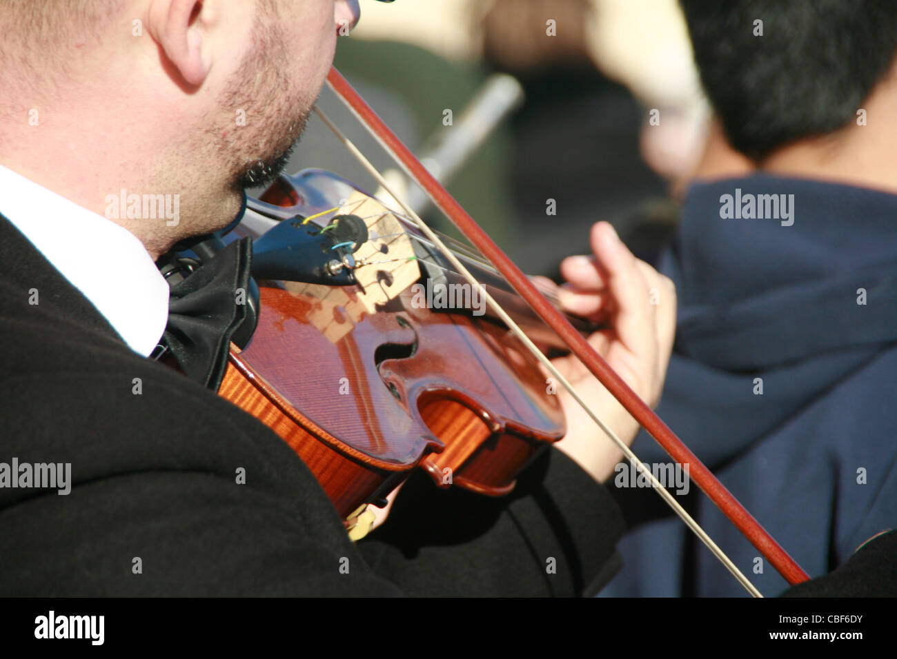 Teen orchestra instrument hi-res stock photography and images - Alamy