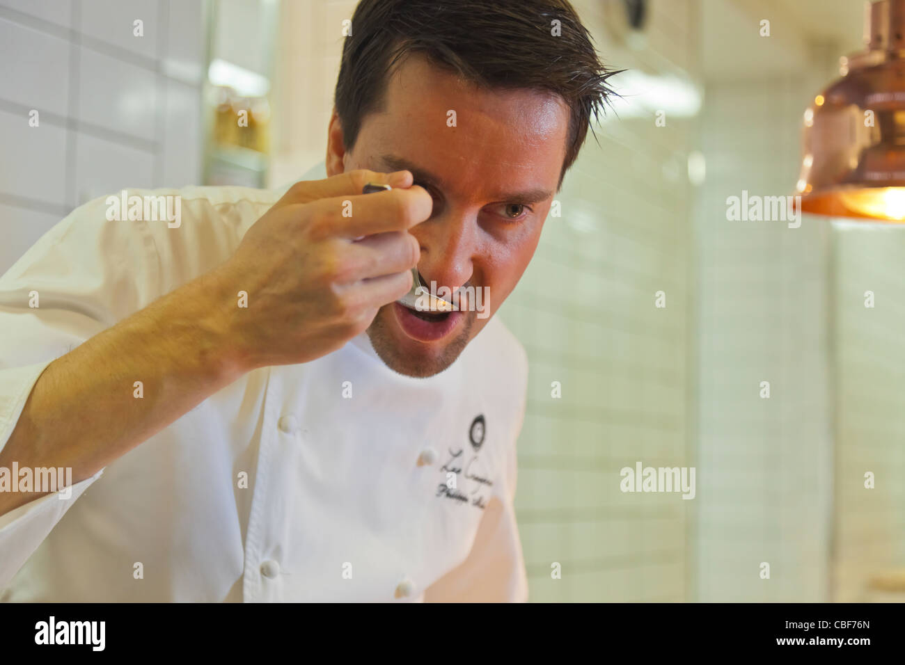 A recipe must be tasted by the Chef before to be confirmed on the Menu ...