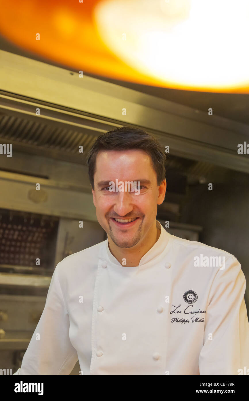 Portrait of the Chef, Philippe Mille, Member of the "Relais & Châteaux ...