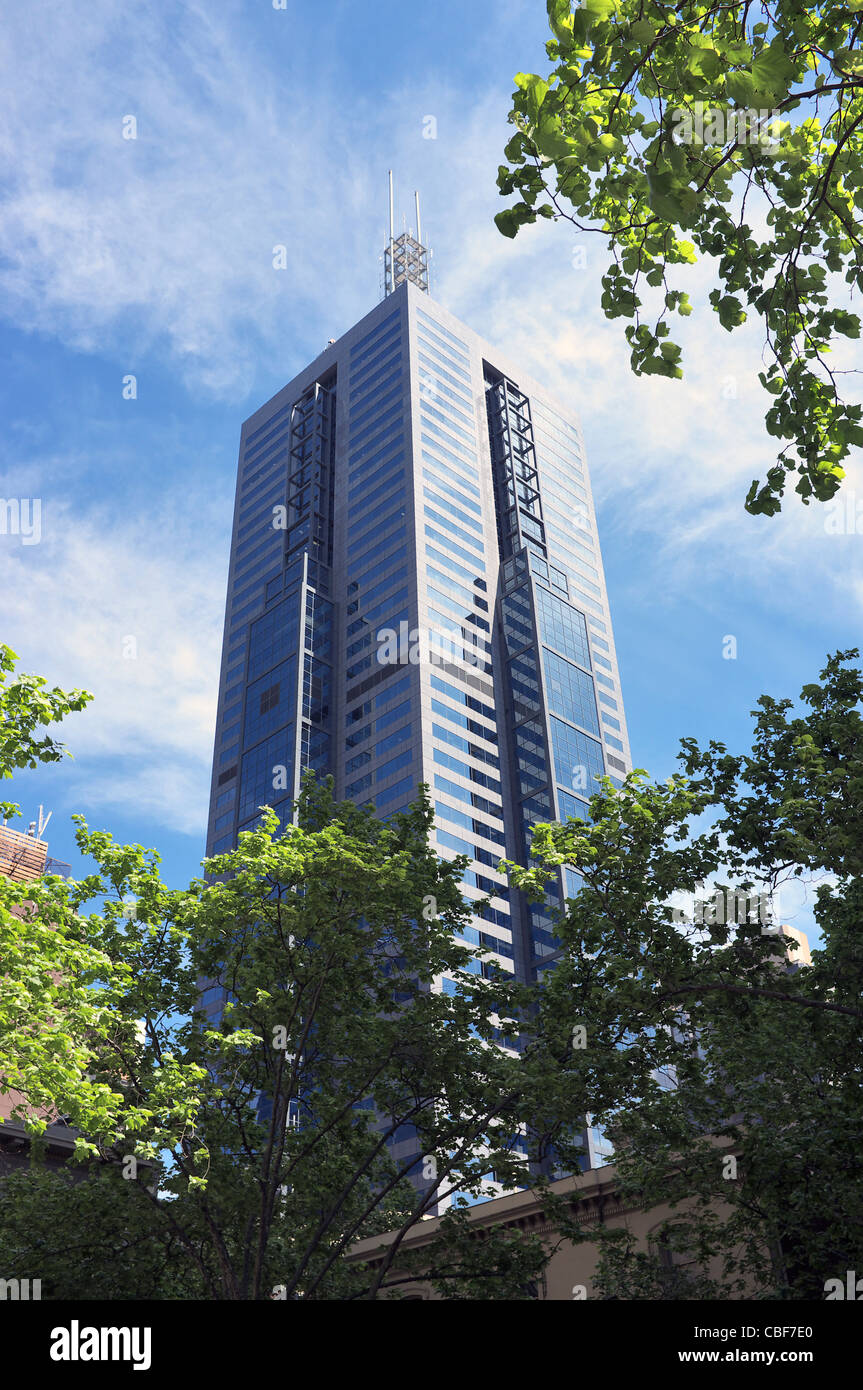 High rise office building in Melbourne CBD, Victoria, Australia Stock ...