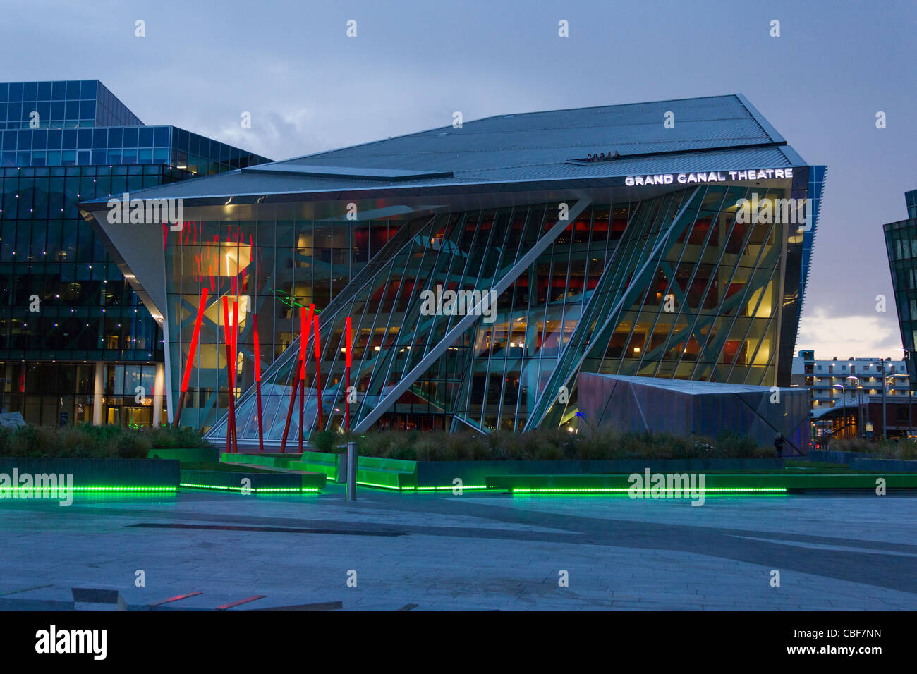 Grand Canal Theatre, Dublin, Ireland Stock Photo - Alamy