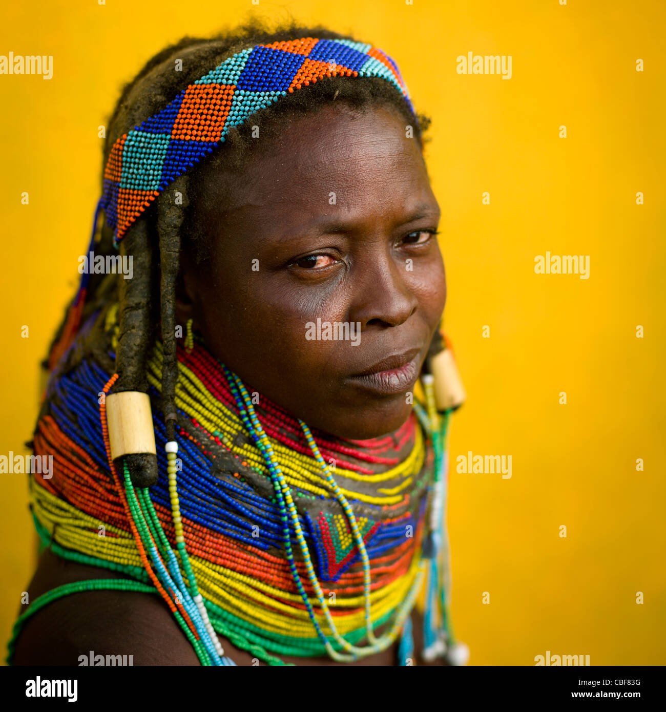 Mwila tribe woman angola hi-res stock photography and images - Alamy