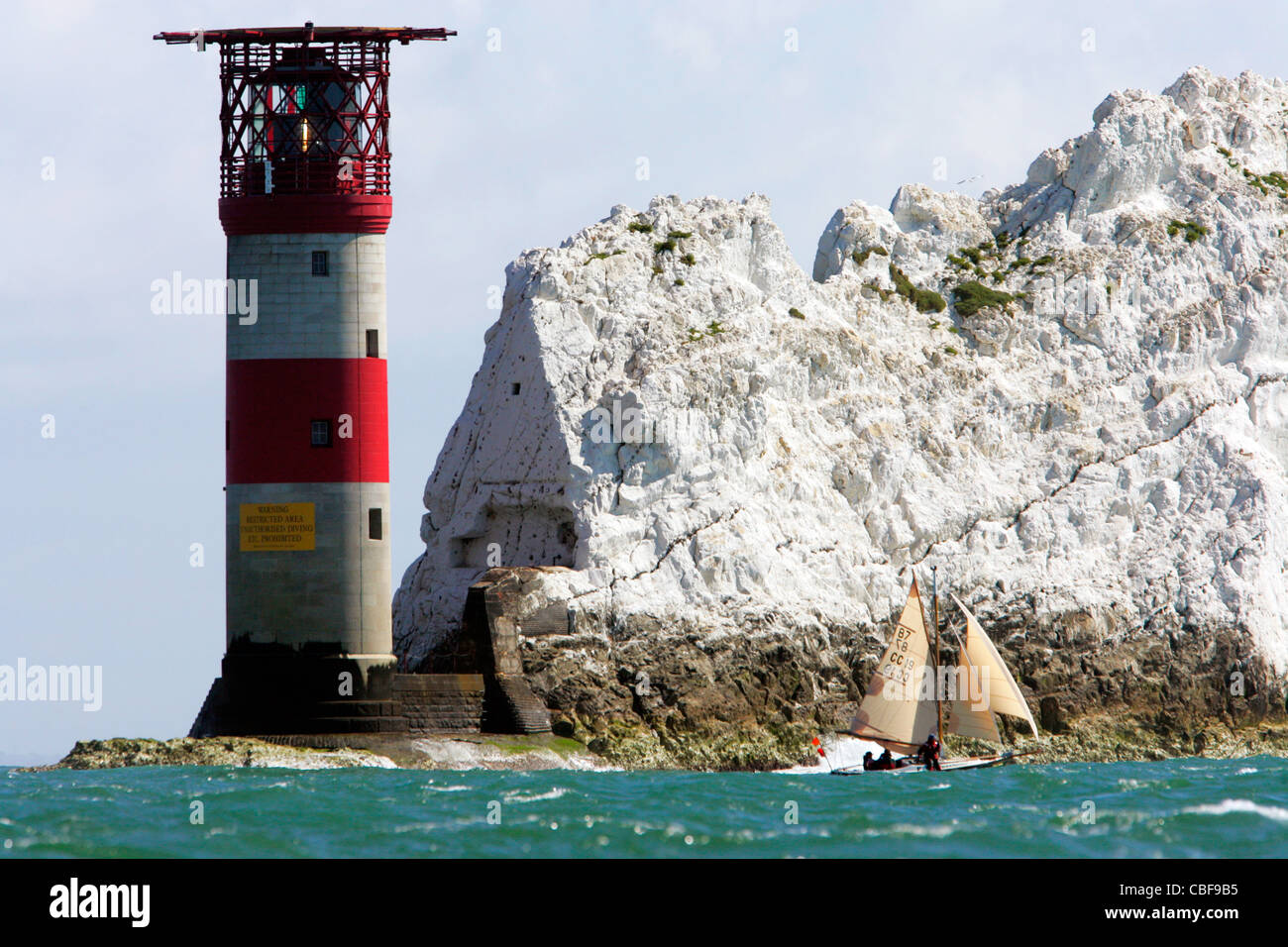 Round the Island Race, Cowes, Isle of Wight, England, UK Stock Photo ...
