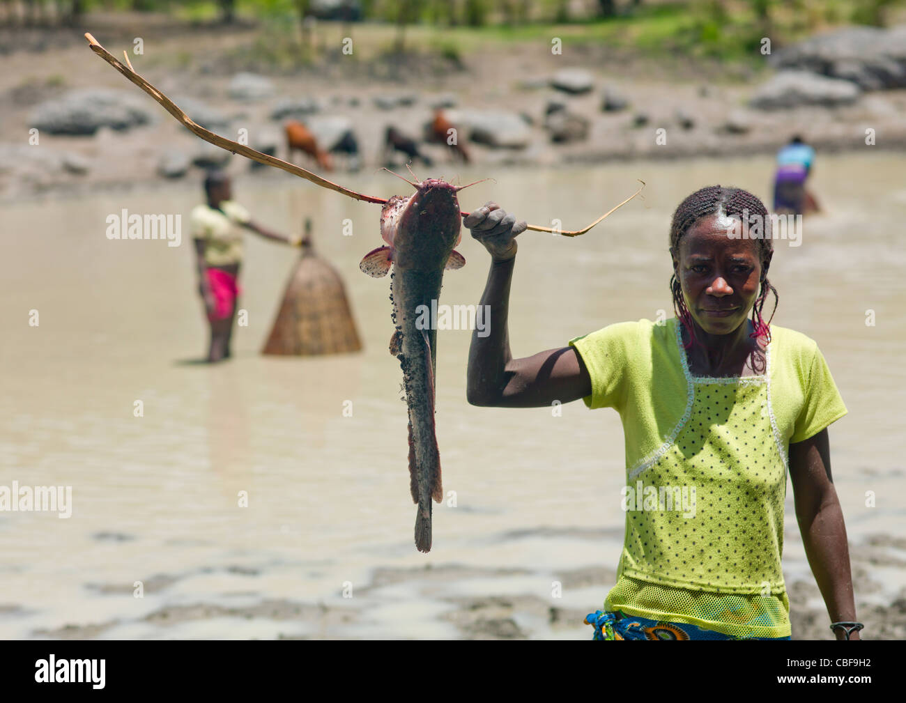 Africa tribe fish hi-res stock photography and images - Alamy