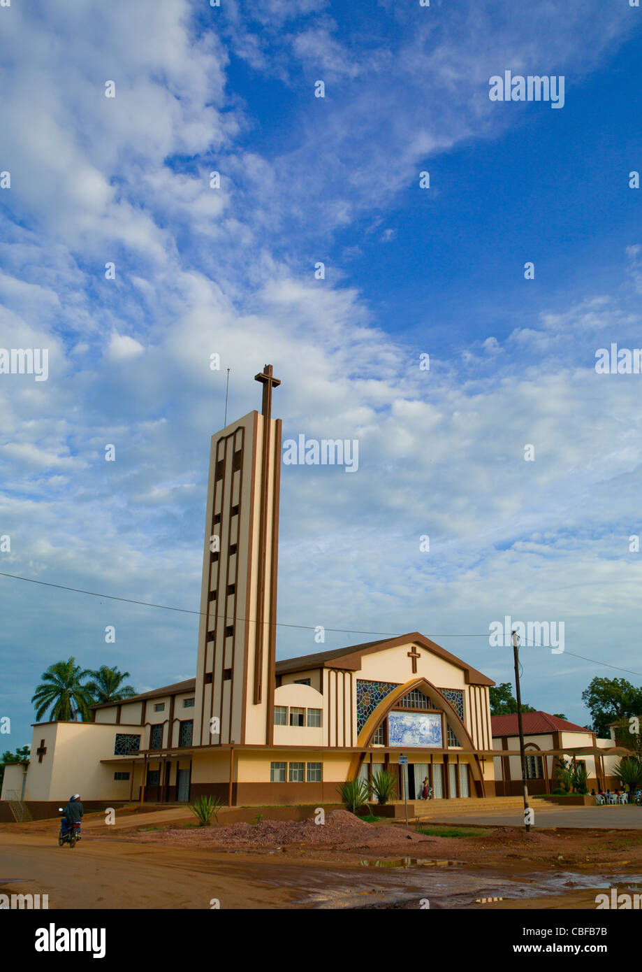 Church In N Dalatando, Angola Stock Photo - Alamy
