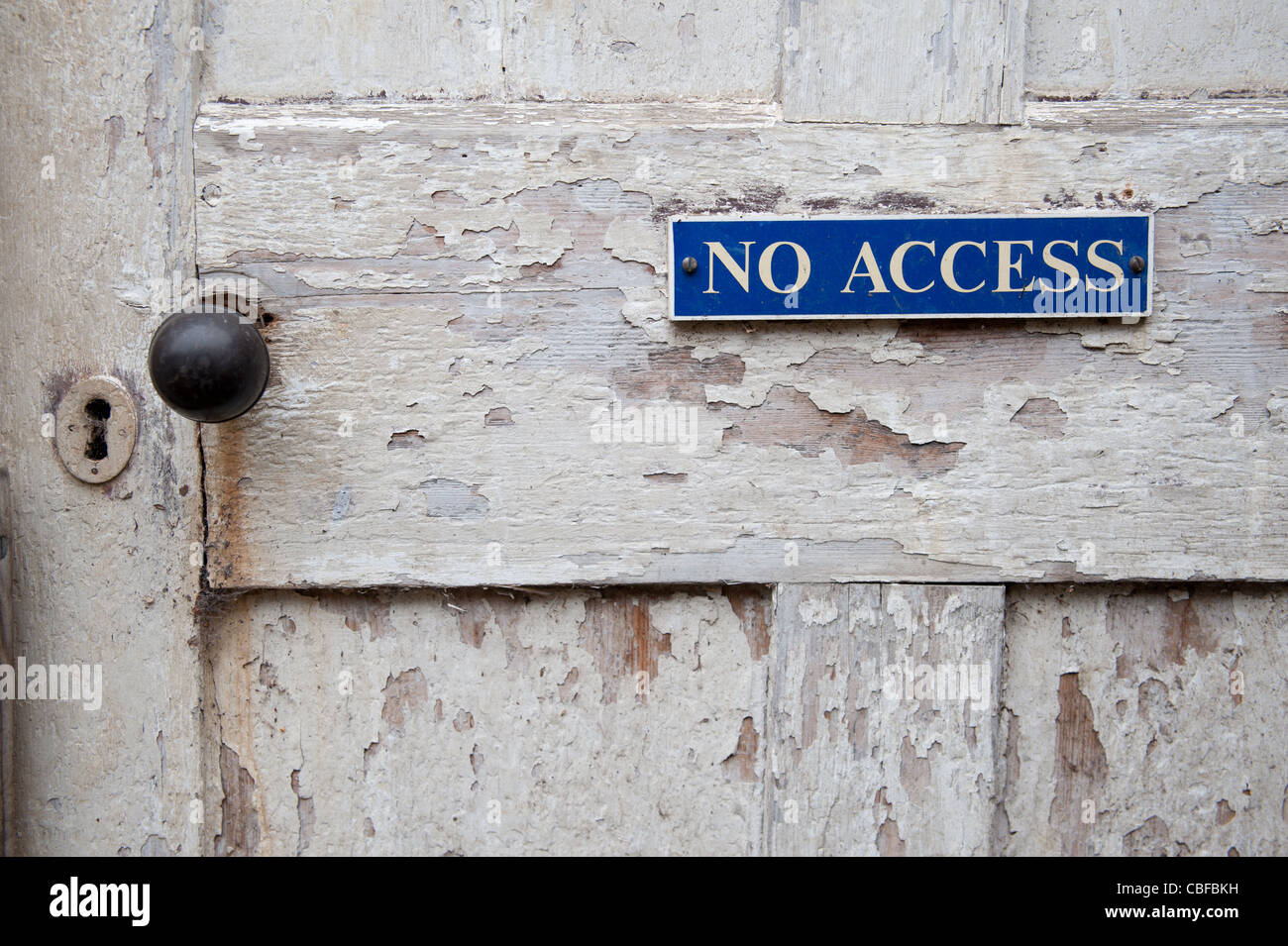 Old access sign hi-res stock photography and images - Alamy