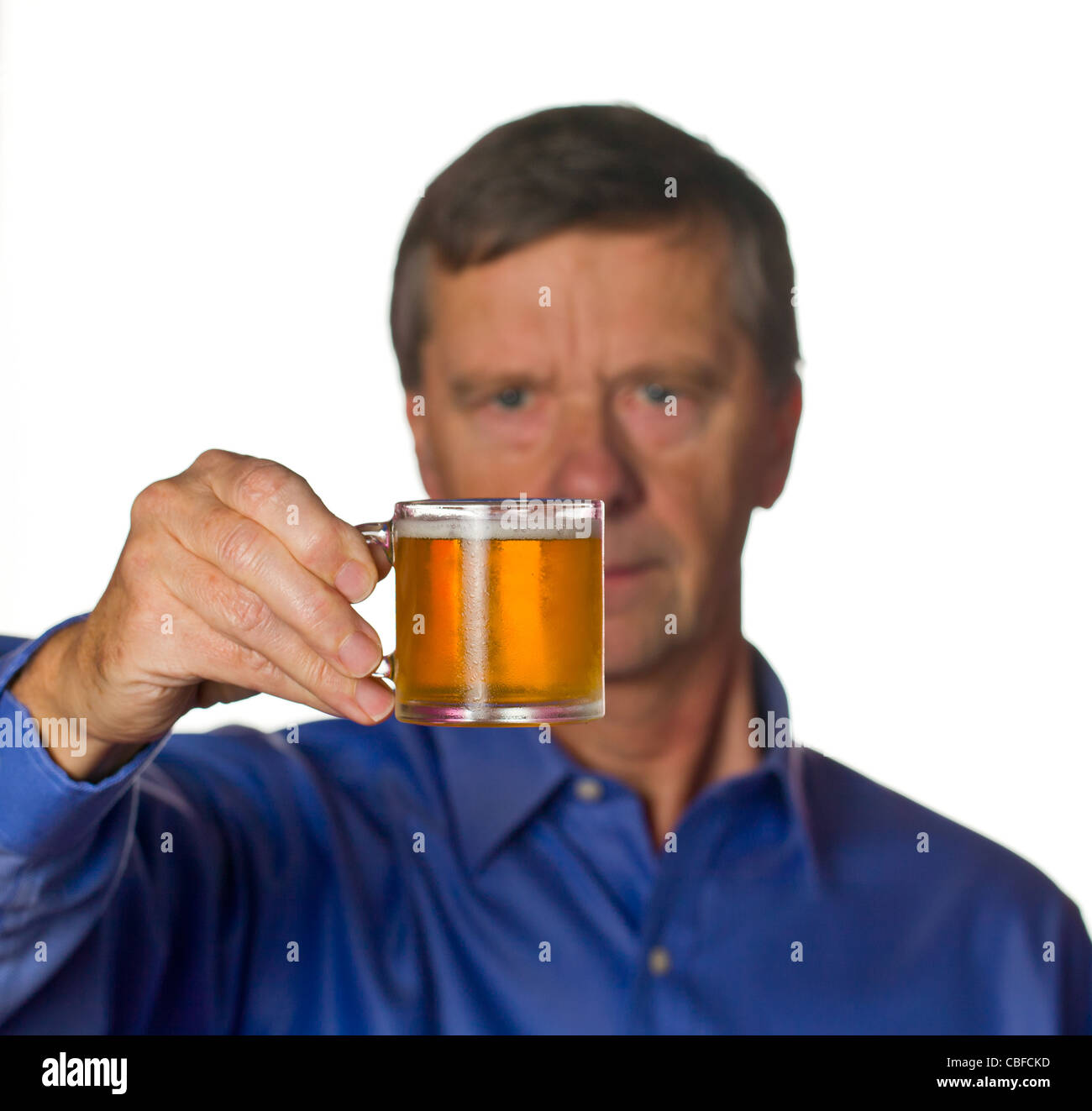 Beer tankard man hi-res stock photography and images - Alamy