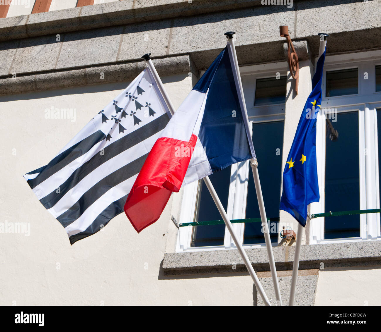 Union flag and breton flag hi-res stock photography and images - Alamy