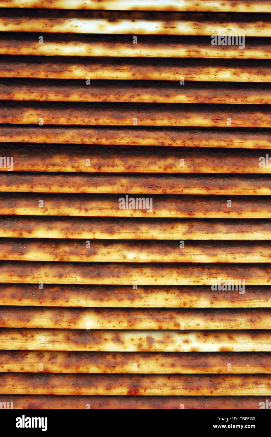 Closeup of an old and rusted vent Stock Photo - Alamy