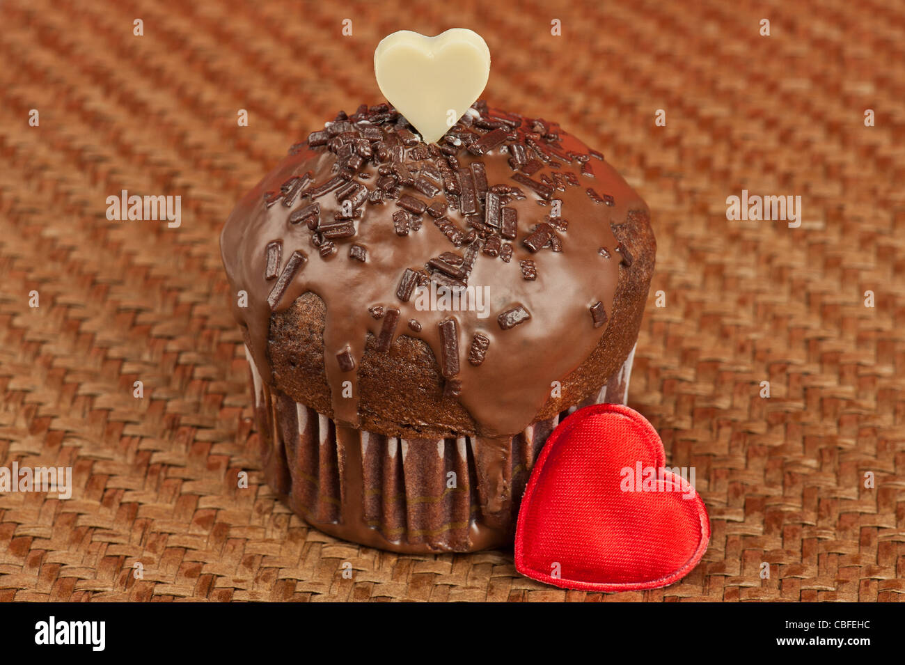 Heart muffin hi-res stock photography and images - Alamy