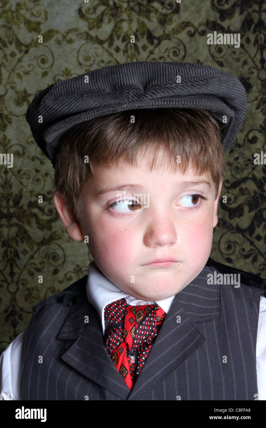 A sad little boy Stock Photo - Alamy