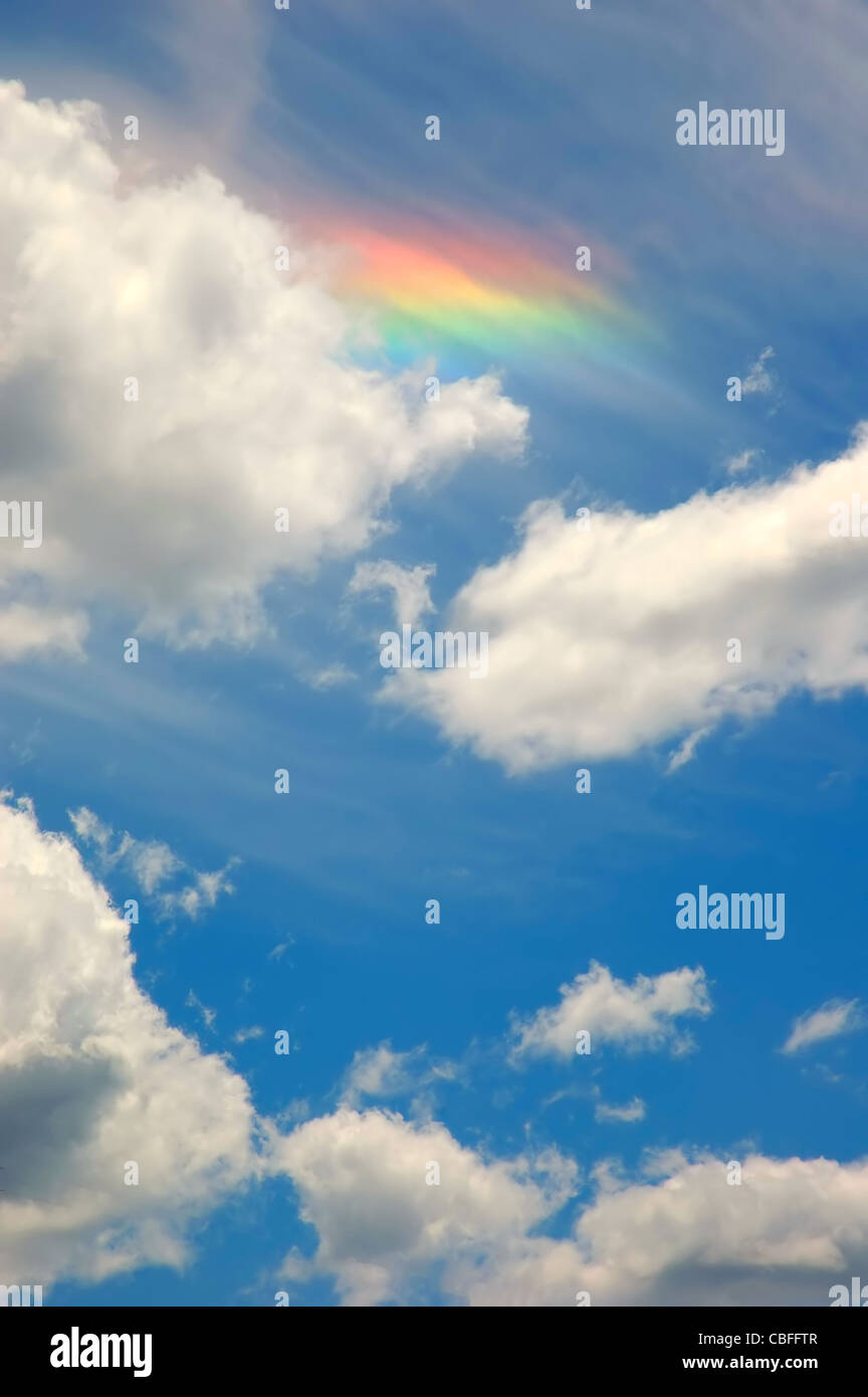 Sundog in cirrus cloud sun dog hi-res stock photography and images - Alamy