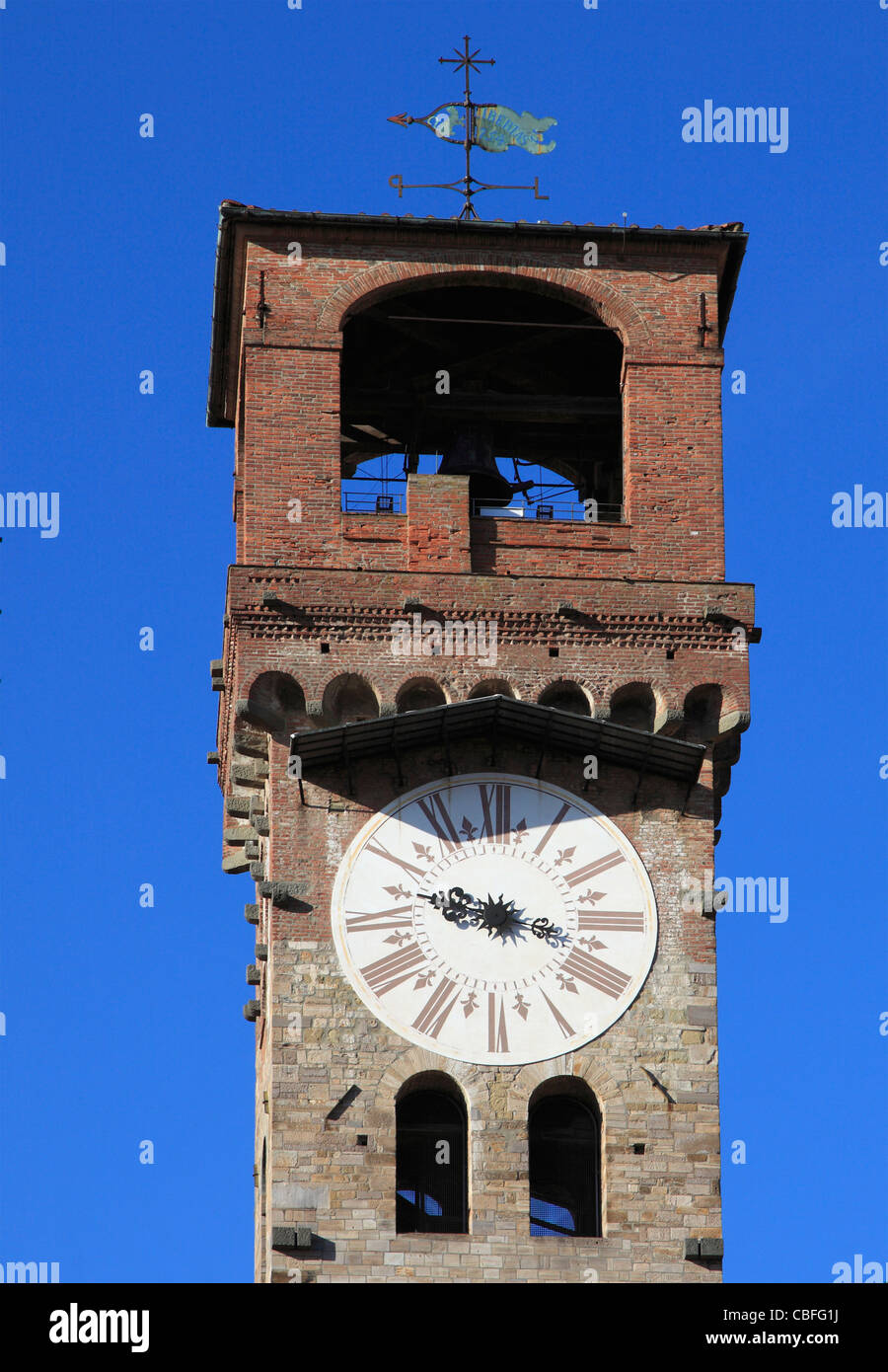 Clock tower lucca italy europe hi-res stock photography and images - Alamy