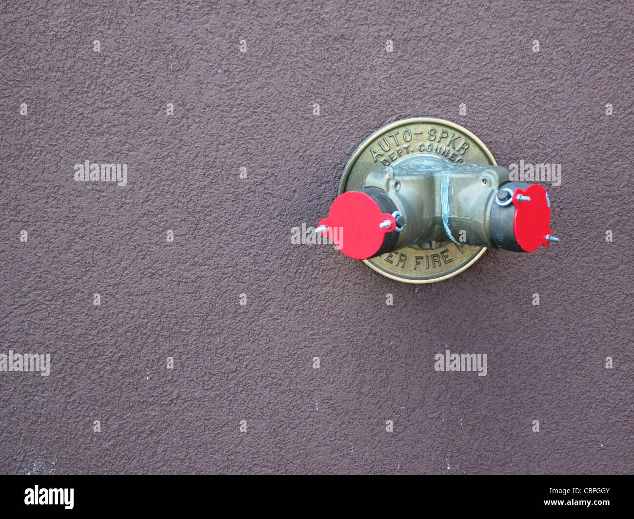 Water Outlet for Emergency services Stock Photo - Alamy