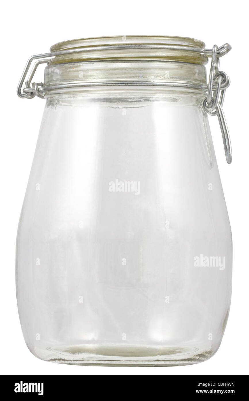 Empty glass jar hi-res stock photography and images - Alamy