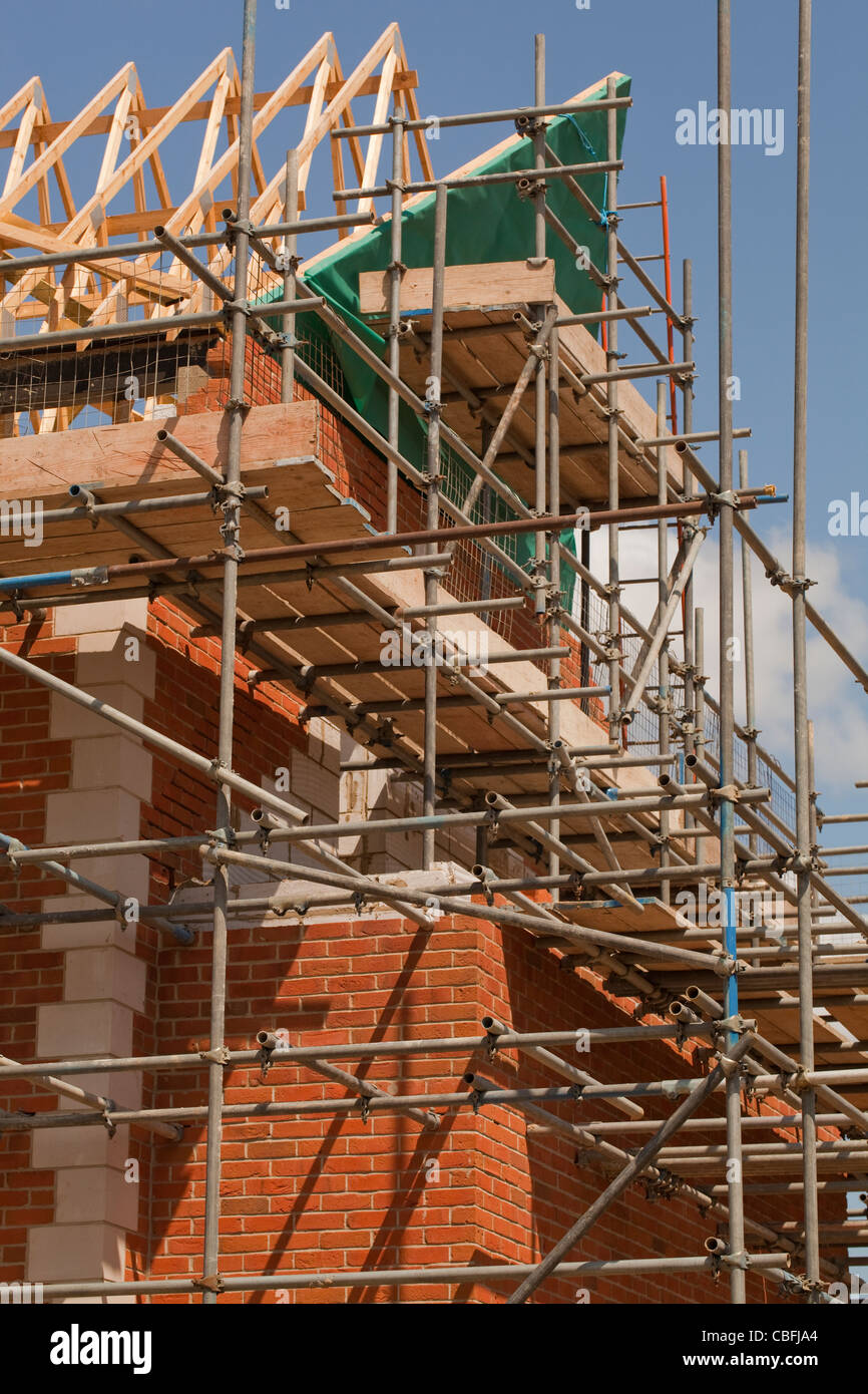 House Building Construction. Sprowston, Norwich. Norfolk Stock Photo ...