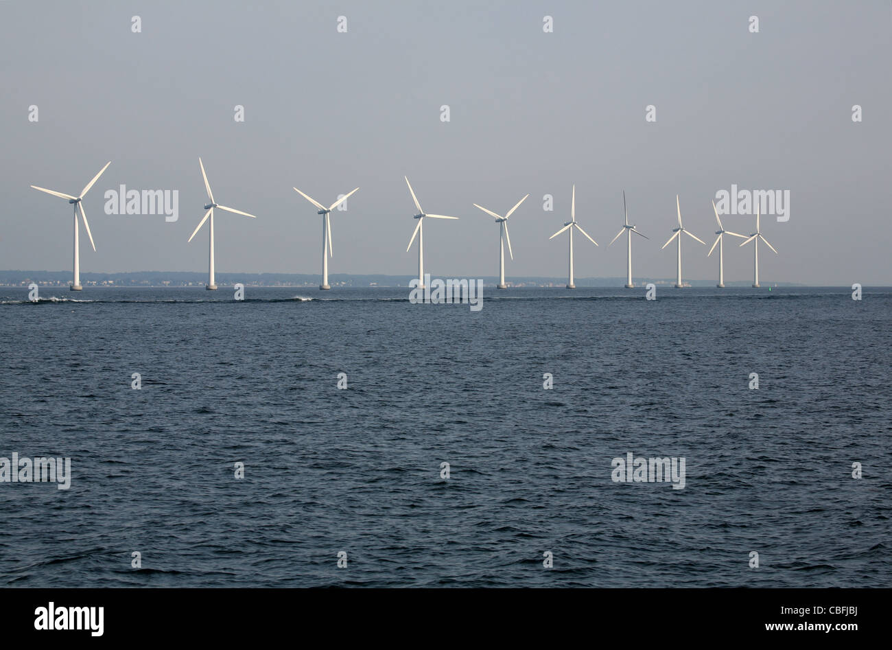 Denmark, wind turbine Stock Photo - Alamy