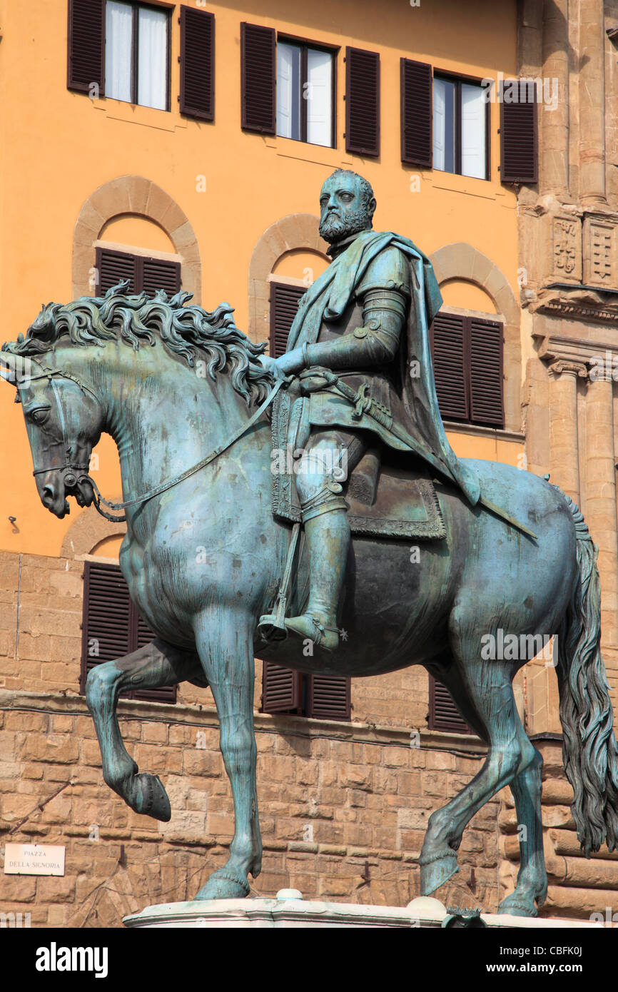 Statue cosimo i hi-res stock photography and images - Alamy