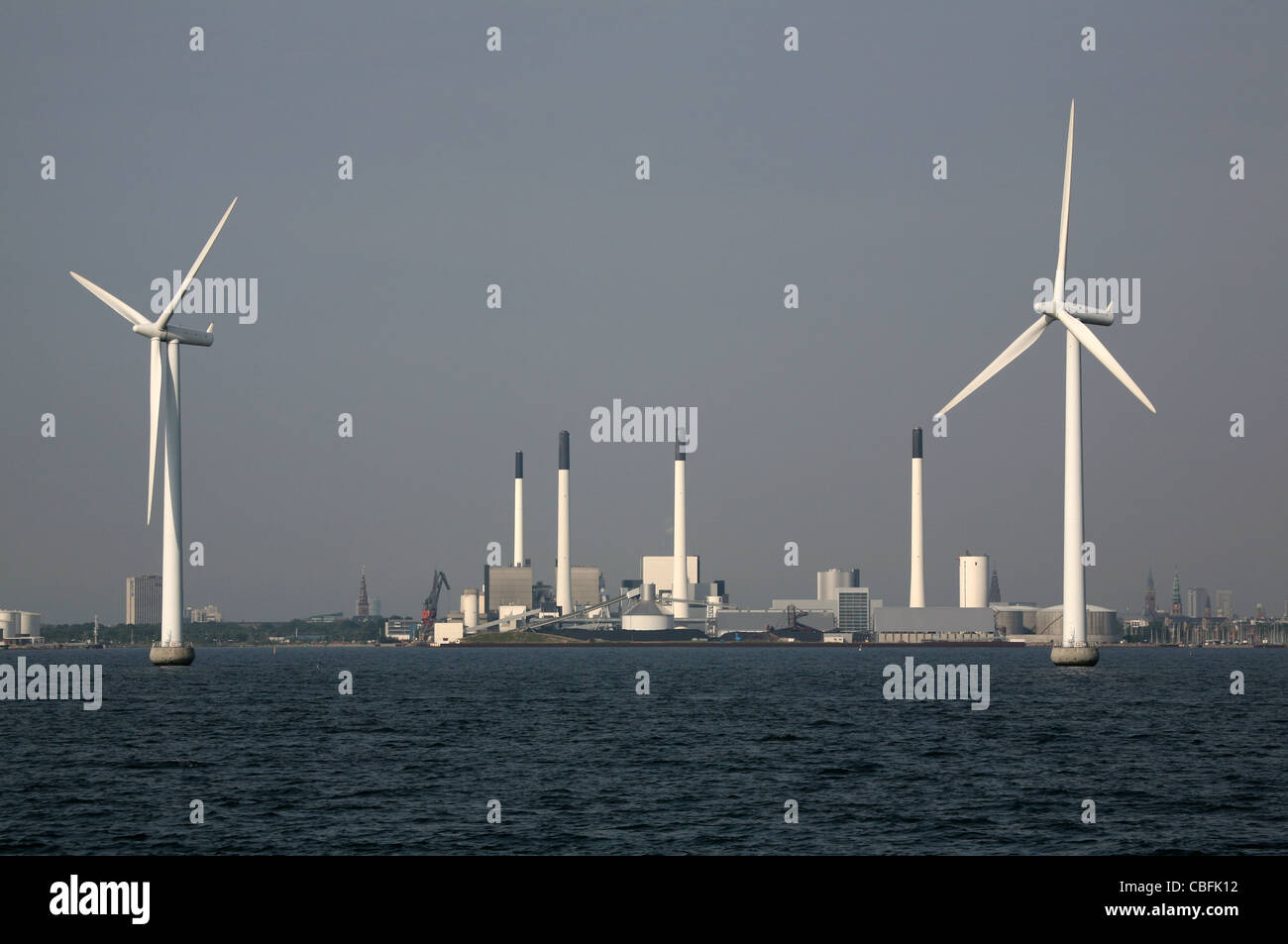Denmark wind turbine not turbines hi-res stock photography and images ...