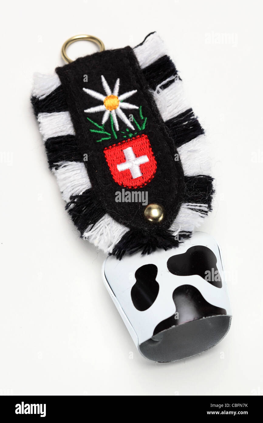 Swiss souvenir bell Stock Photo - Alamy
