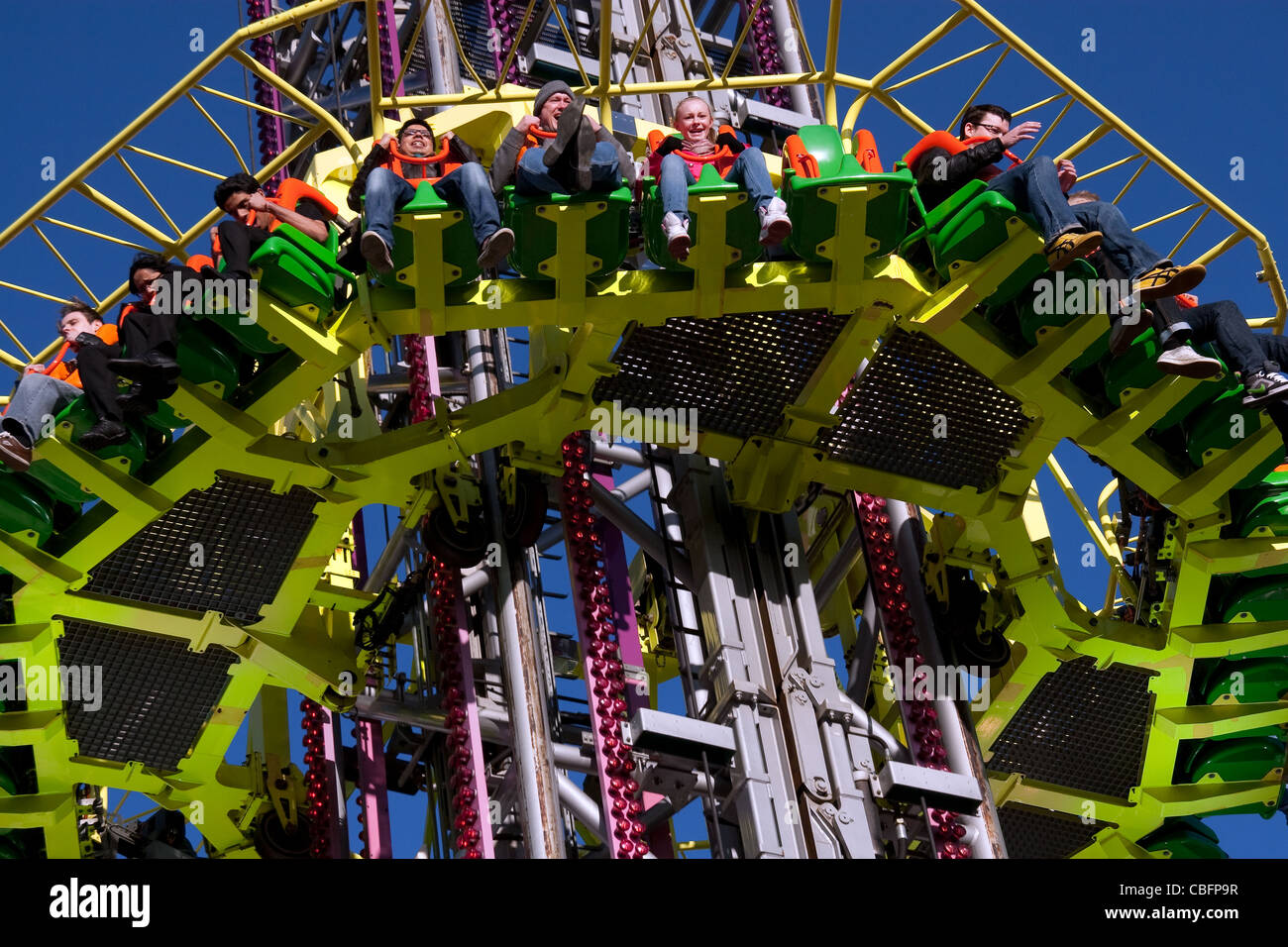 Winter Wonderland Hyde Park fair London Stock Photo - Alamy