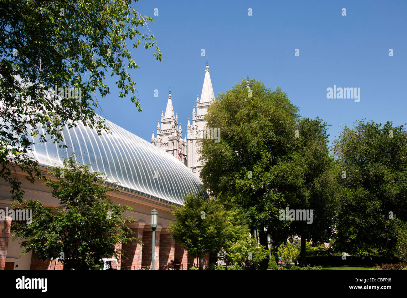 Tabernacle choir at temple square hi-res stock photography and images ...