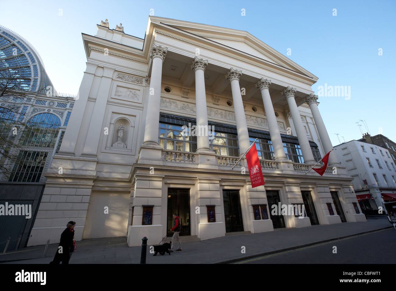 the royal opera house theatreland west end london england uk united ...