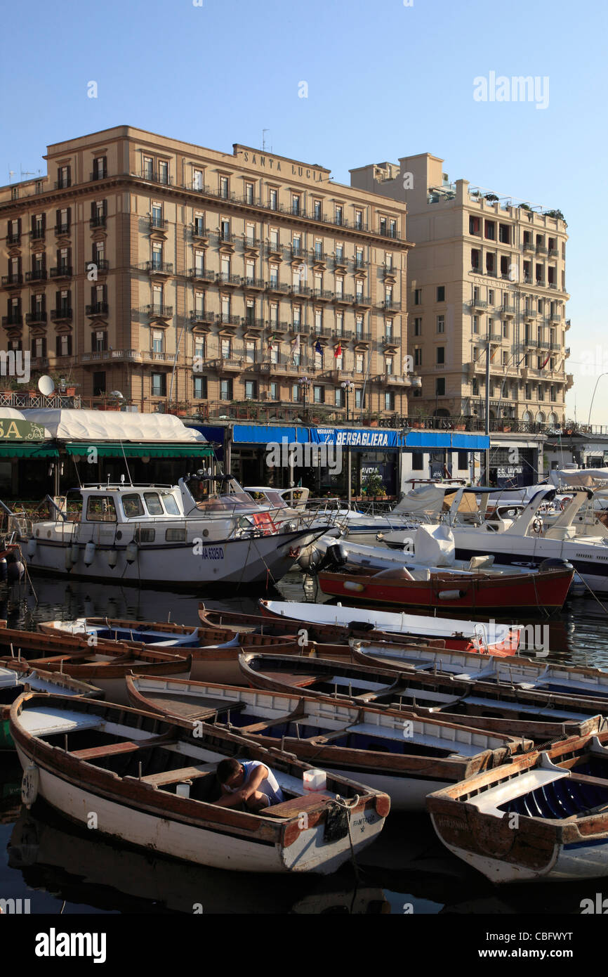Santa lucia naples italy hi-res stock photography and images - Alamy