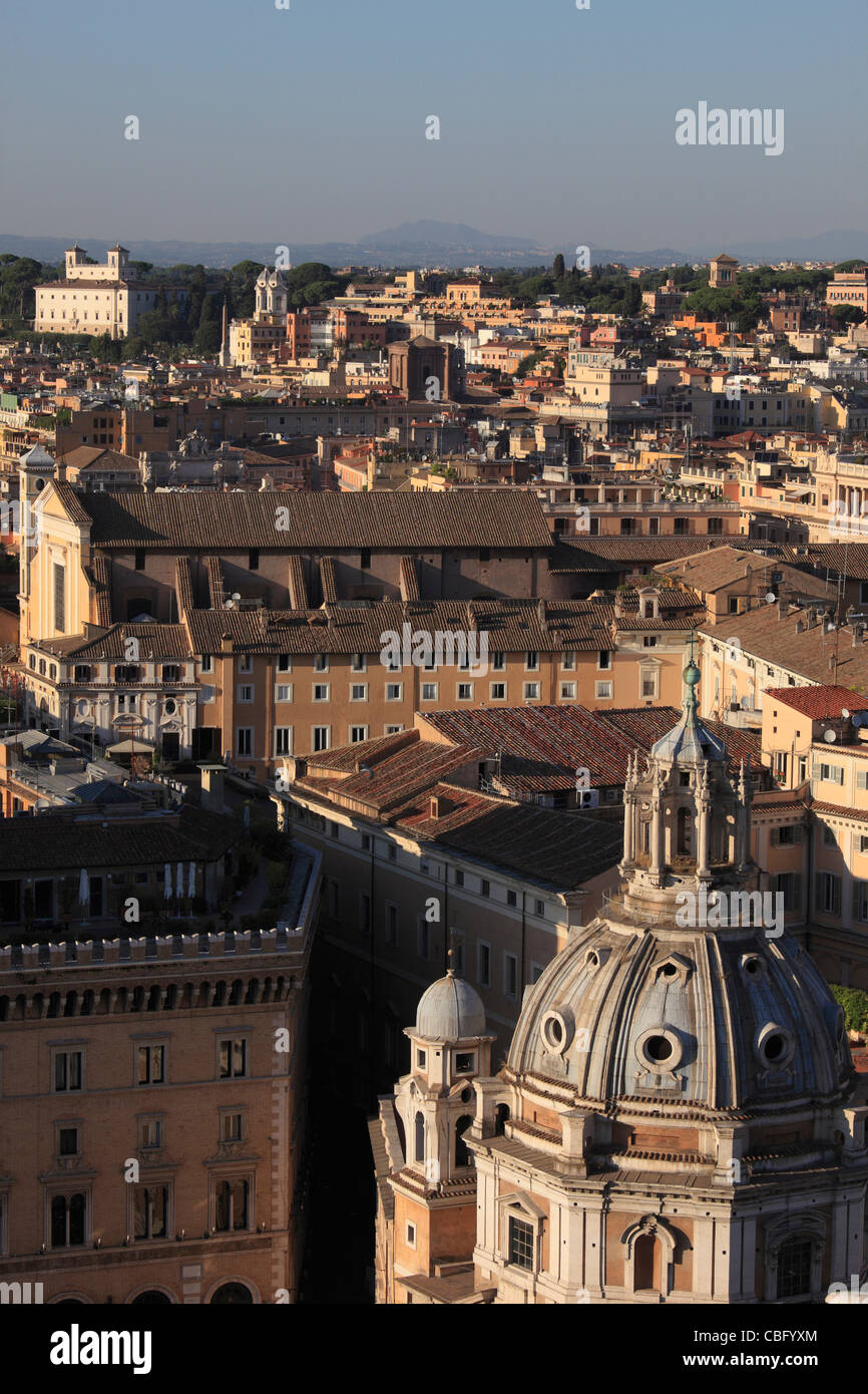 Rome skyline aerial hi-res stock photography and images - Alamy