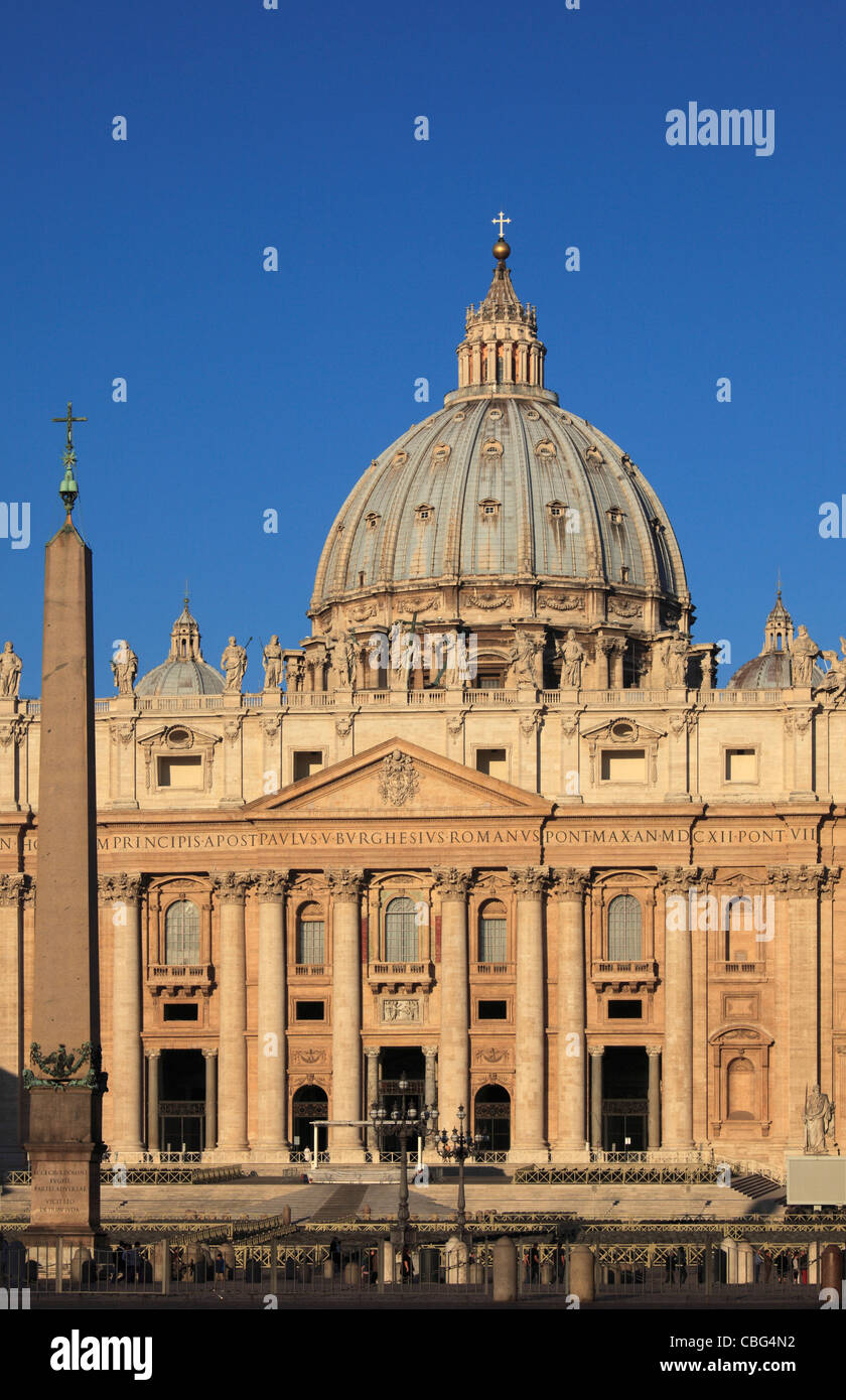 Italy, Rome, Vatican, St Peter's Basilica Stock Photo - Alamy