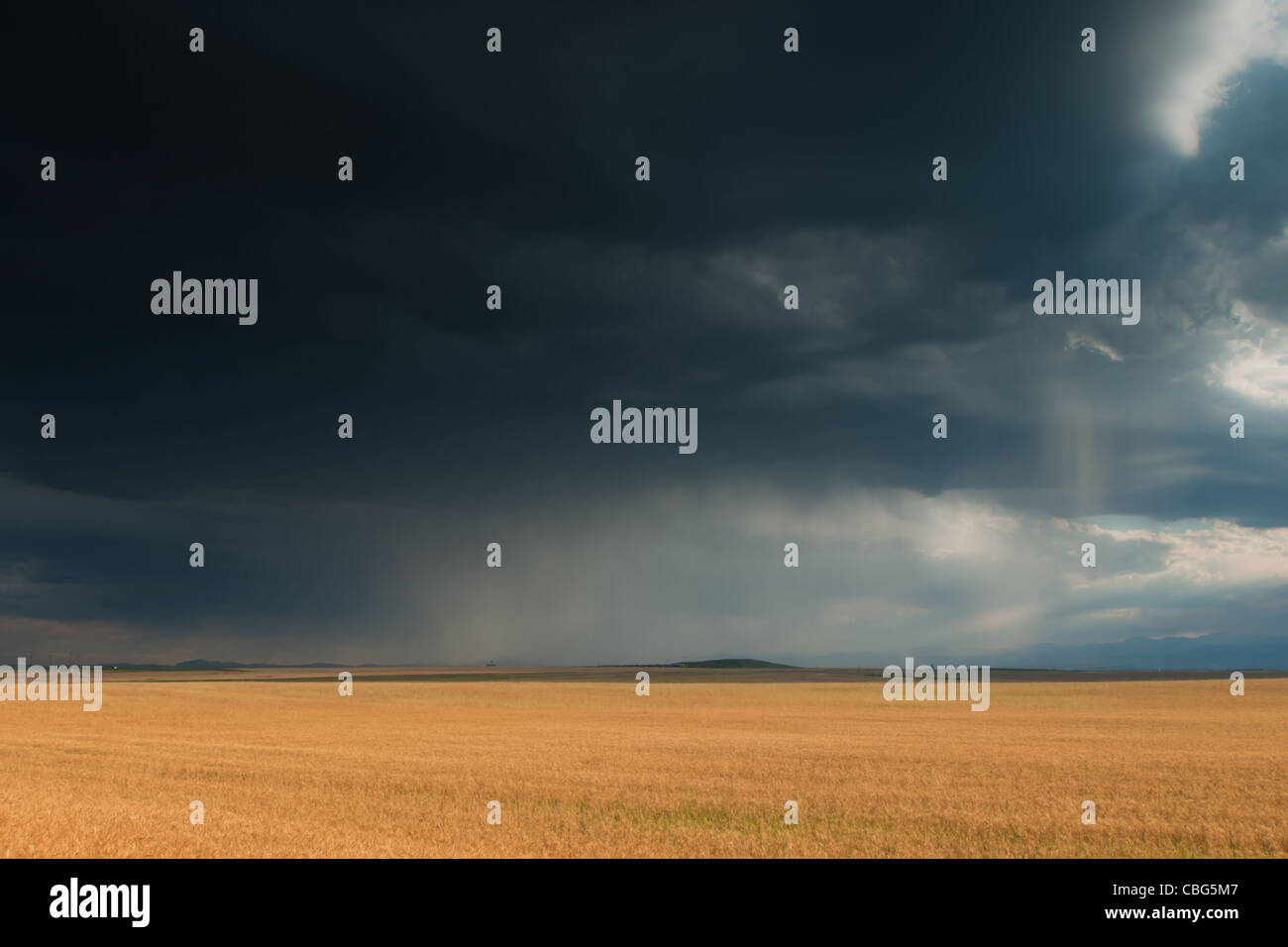 Storm on the plains of Colorado Stock Photo - Alamy