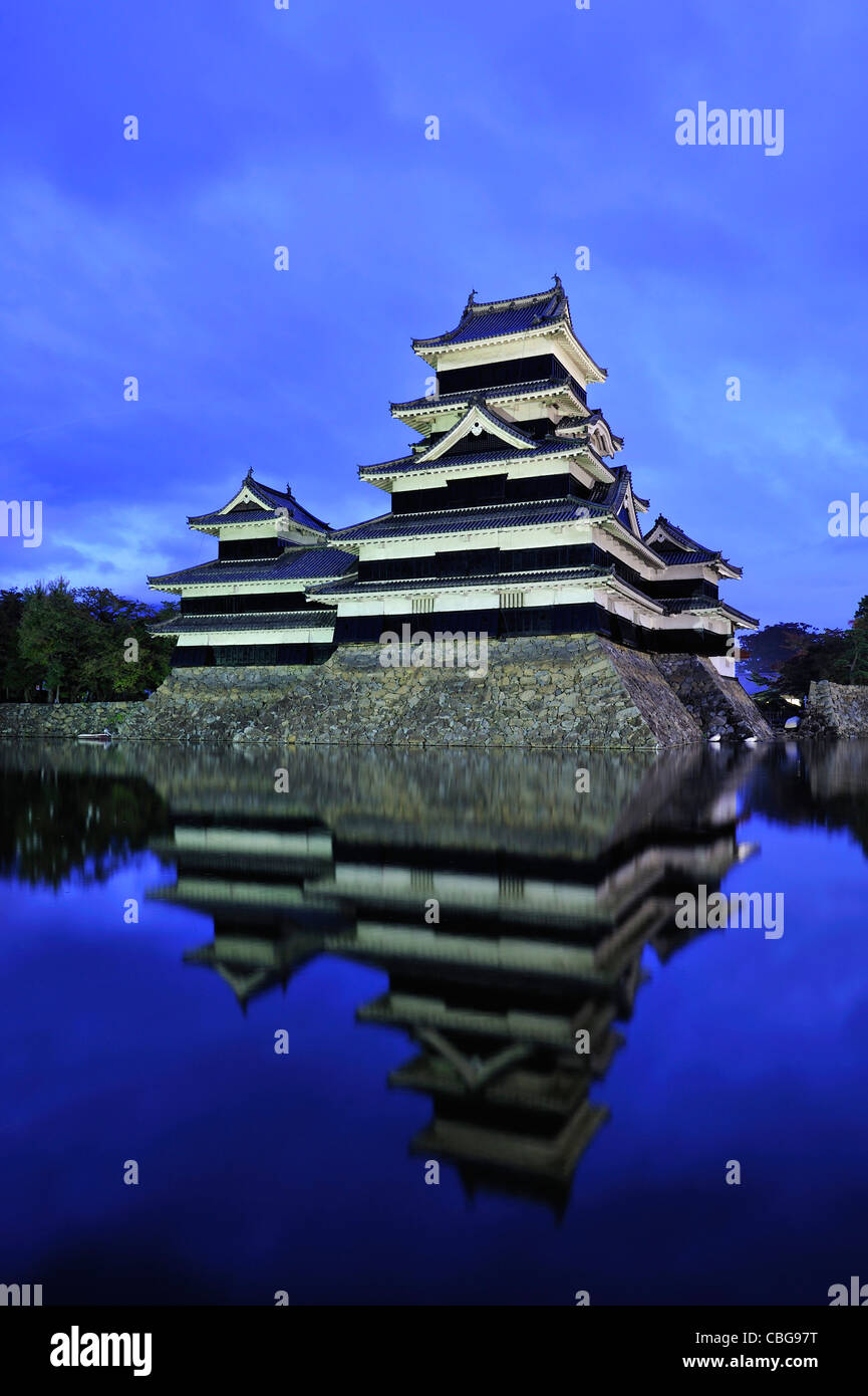 Matsumoto Castle, Matsumoto City, Nagano Prefecture, Japan Stock Photo ...