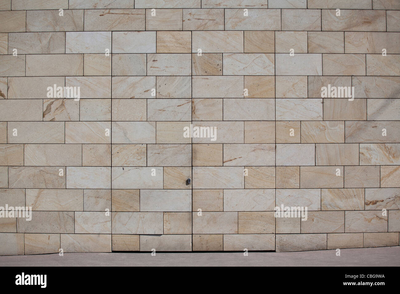 A camouflaged entrance to a building Stock Photo - Alamy