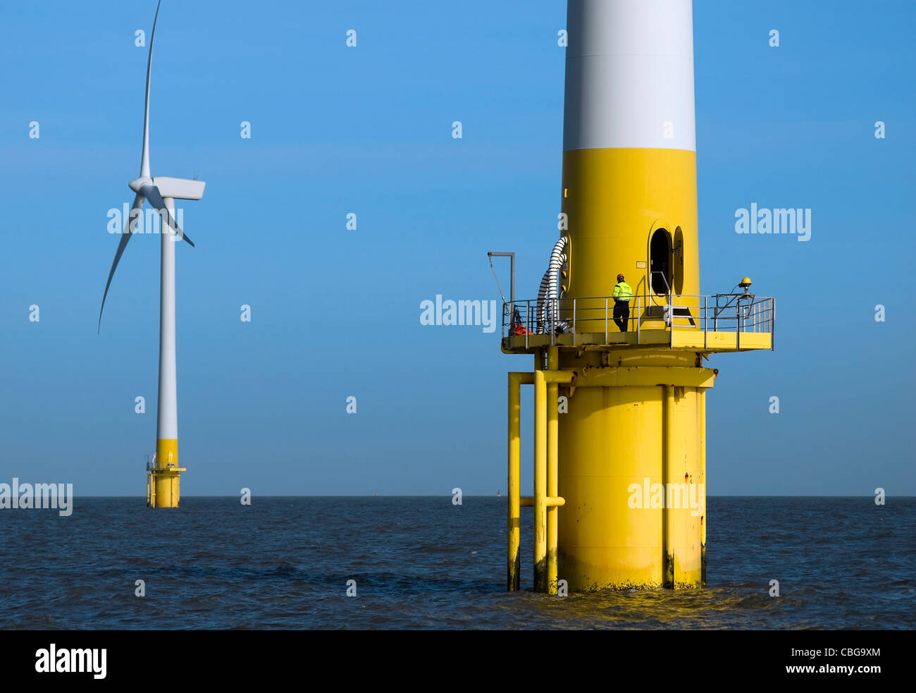 Scroby sands offshore wind farm hi-res stock photography and images - Alamy