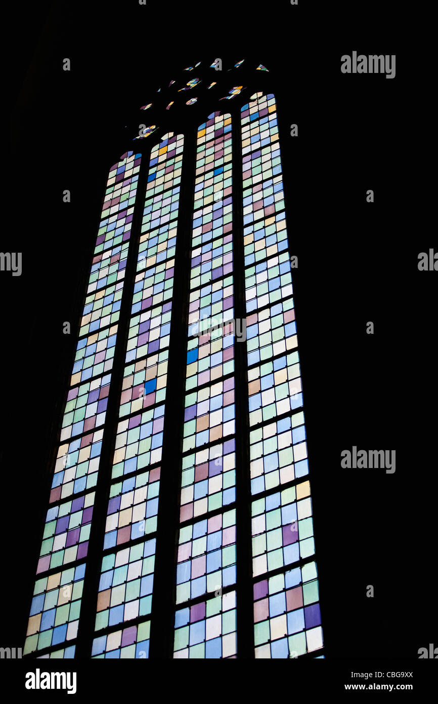 A stained glass window Stock Photo - Alamy