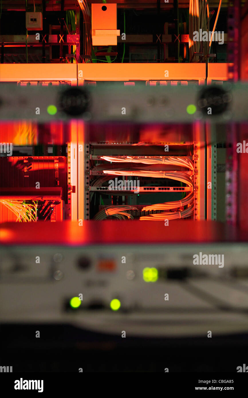 Mobile Communications Server Stock Photo - Alamy