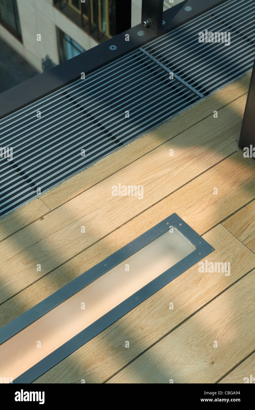 Floor lighting and ventilation Stock Photo - Alamy